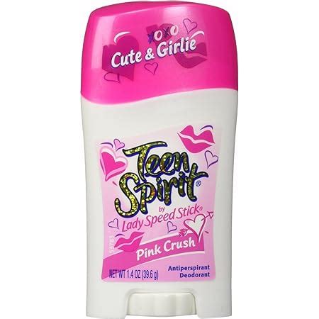 Amazon.com : Teen Spirit Anti-Perspirant Deodorant Stick, Pink Crush, 1 ...