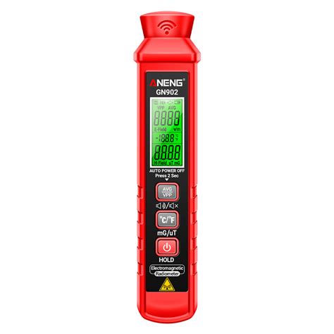 Digital Temperature Tester Meter Electromagnetic Field Radiation Tester