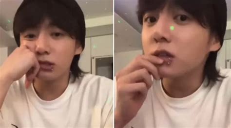 Setelah Tato Kini Tindik Bibir Jungkook Bts Minta Maaf Ke Fans