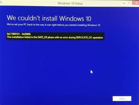 Installation Failed In Safeos Phase During Replicateoc Operation