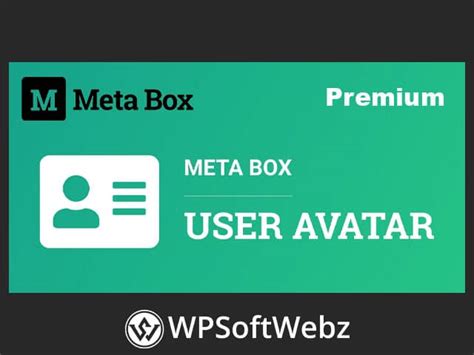 Meta Box MB User Avatar Extension Latest Version