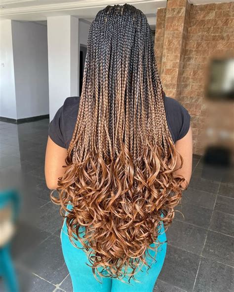 40 Attractive Waist Length To Floor Length Box Braids Hairstyles