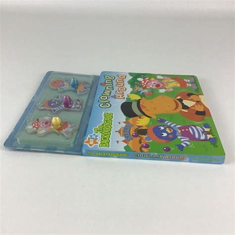 Nick Jr Backyardigans Clowning Around Board Book Pablo Uniqua Etsy