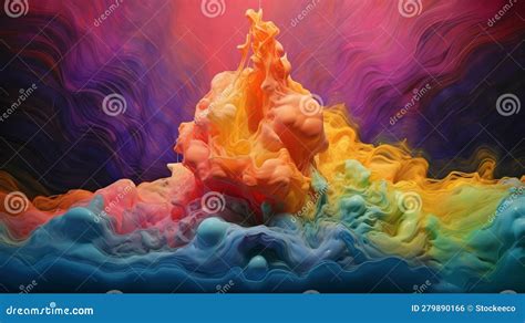 Lizzo Emerge De La Pintura 3d En Multicolores Por Zdzislaw Beksinski