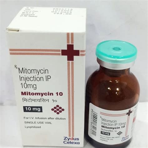 Mitomycin 10 Mg Injection Mitomycin At ₹ 723 Vial Mitomycin C 10mg