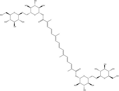 Apexbio Crocinnatural Carotenoid Found In Saffroncas 42553 65 1