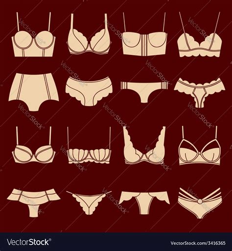 Womans Bra Vector By Millisenta Image 671751 Vectorstock