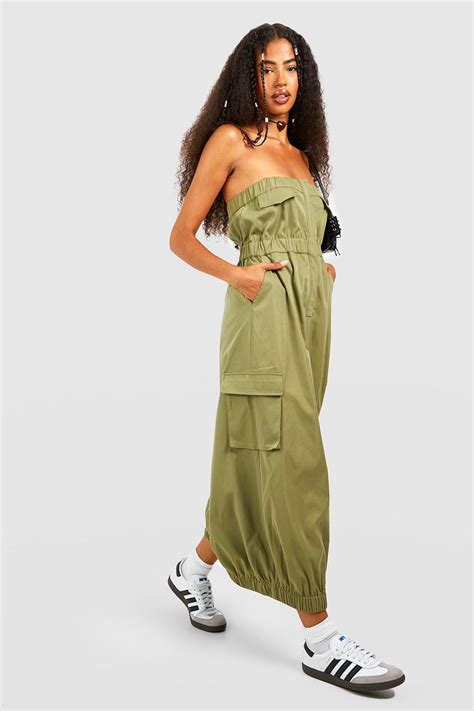 Strapless Dresses Bandeau Dresses Boohoo Uk