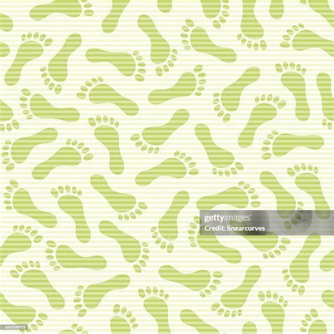 Seamless Footprint Pattern High Res Vector Graphic Getty Images