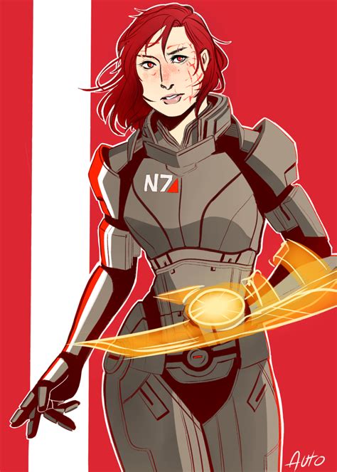 Femshep Commander Shepard Me персонажи Mass Effect фэндомы