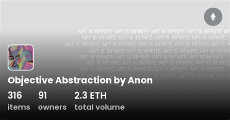 objective abstraction by anon collection opensea