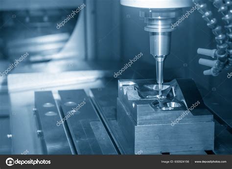 Cnc Milling Machine Cutting Injection Mold Part Solid Ball End — Stock