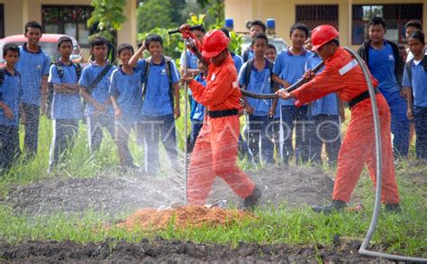 Forest Fire Fighting Simulation Antara Foto