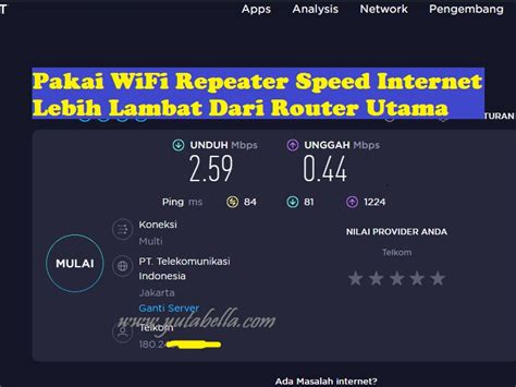 Nembak Wifi Pakai Mode Wisp Repeater Speed Internet Turun Lemot Tips