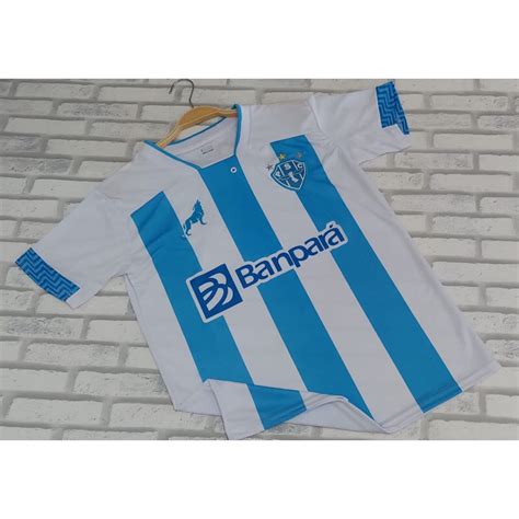 Camisa time Paysandu Remo Masculina Papão Regata listrada Times do PARÁ Shopee Brasil