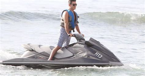 Simon Cowell Enjoys Break In Barbados Mirror Online