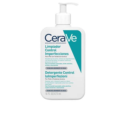 Cerave Limpiador Control De Imperfecciones Con Ácido Salicílico 2 Para