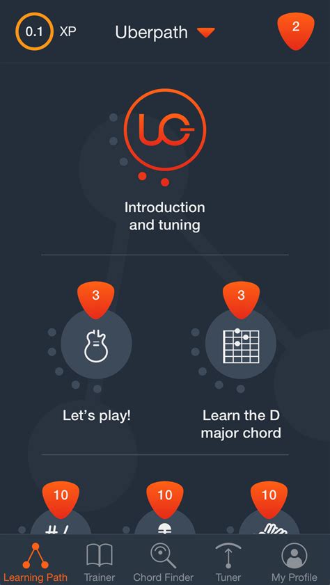 Your Personal Guitar Chord Trainer Uberchord App
