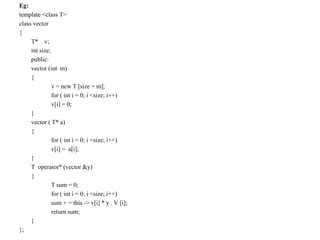 Templates In C PPTX Programming Languages Computing