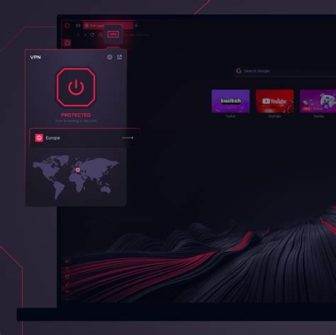 Бесплатный Vpn в Gx Неограниченный безопасный браузер Vpn Opera Gx
