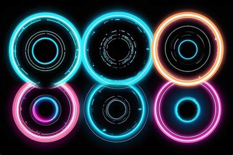 Premium Ai Image Realistic Portal Level Up And Teleportation Process