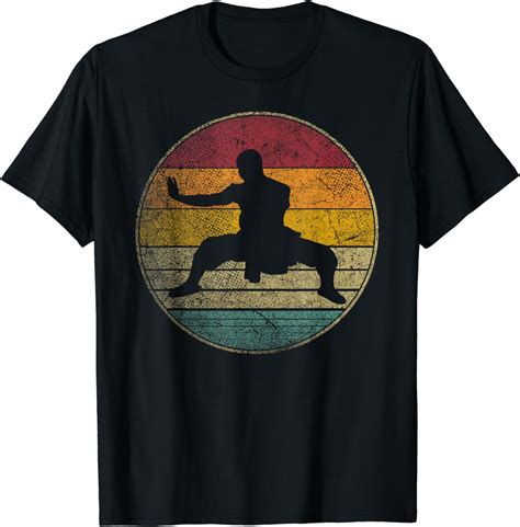 Shaolin Monk Martial Arts Vintage Retro Silhouette Kung Fu T Shirt Walmart