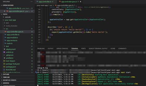 how to use 2 ports 1 1 grpc in azure web service with nest js
