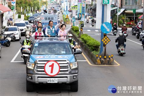張善政勝選車隊謝票 強調施政不分藍綠首要公共工程品質