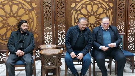 مدحت صالح وحميد الشاعري وهشام عباس يقدمون واجب العزاء في المنتج علي