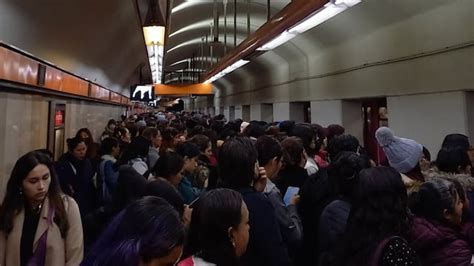 ¿qué Pasa En El Metro Cdmx Hoy 19 De Marzo Desalojan Tren En Línea 7