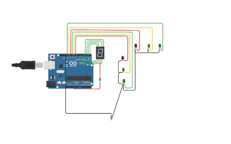 Circuit Design Copy Of Lab347two Way Traffic Light With Timer