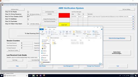 Ams Camera Verification System Ams Mailing Systems
