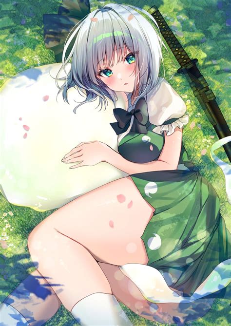 Konpaku Youmu Touhou Drawn By Nenobinenorium Danbooru