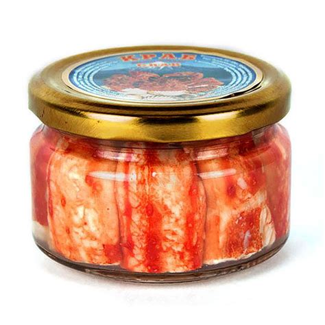 🦀 Мясо краба в собственном соку