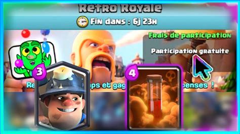 DÉfi RÉtro Royale Sur Clash Royale 👑 Youtube