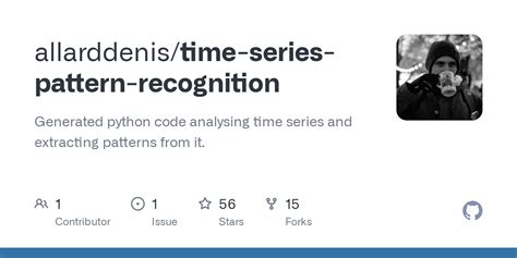 Github Allarddenistime Series Pattern Recognition Generated Python