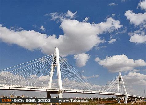 پل کابلی اهواز ، زیباترین پل کابلی ایران
