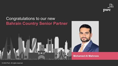 Fawaz Motiwala On Linkedin Pwc Middle East Appoints Mohamed Al Mahroos
