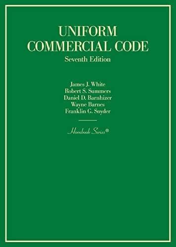 pdf readonline uniform commercial code hornbooks 7th edition