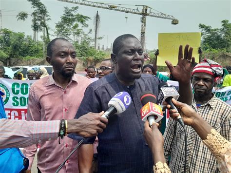 Photos Csos Protest At Inec Hq Ask Mahmood Yakubu To Resign Thecable