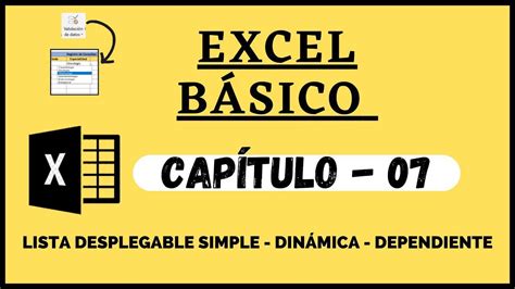 🔥 Lista Desplegable Simple Dinamica Dependiente En Excel 🔥