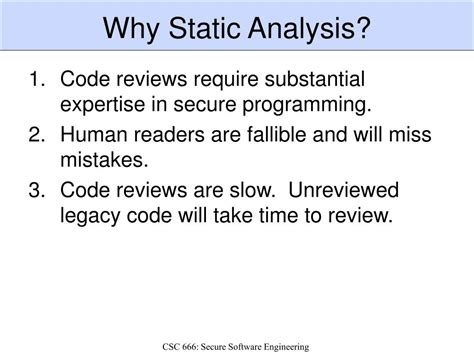 Ppt Static Analysis Powerpoint Presentation Free Download Id3042642