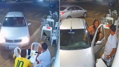 VIDEO Joven Atropella A Su Novio Por Ir A Tomar Unas Cervezas Con Sus Amigos En Brasil La