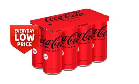 Coca Cola Zero Tins 8x330ml Metro Supermarket Platy Wolt