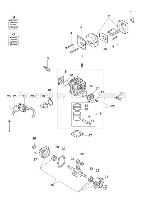Efco Chainsaw Parts At Jack Waller Blog