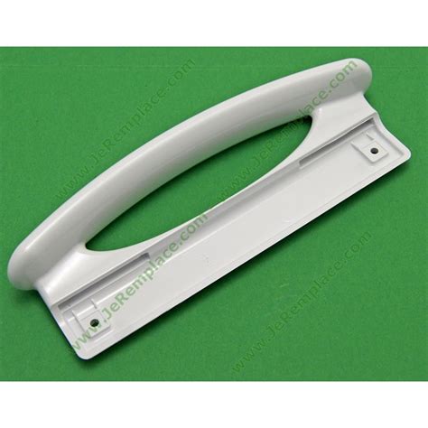 Poignée de porte blanche pour réfrigérateur