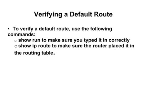 Ccna2mod6routing And Routing Protocolspptx