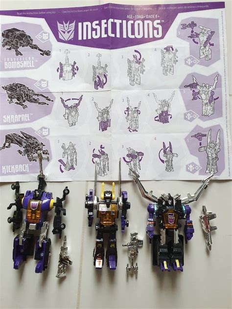 Hasbro Transformers Insecticons Hobbies And Toys Toys And Games On Carousell