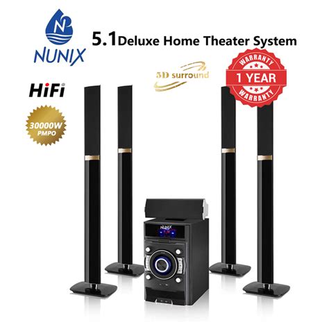Exclusive Discounts For Nunix 51 Ch Nu 9090a 30000w Home Theatre