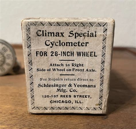 Nos 28” Climax Special Cyclometer Archive Sold Or Withdrawn The